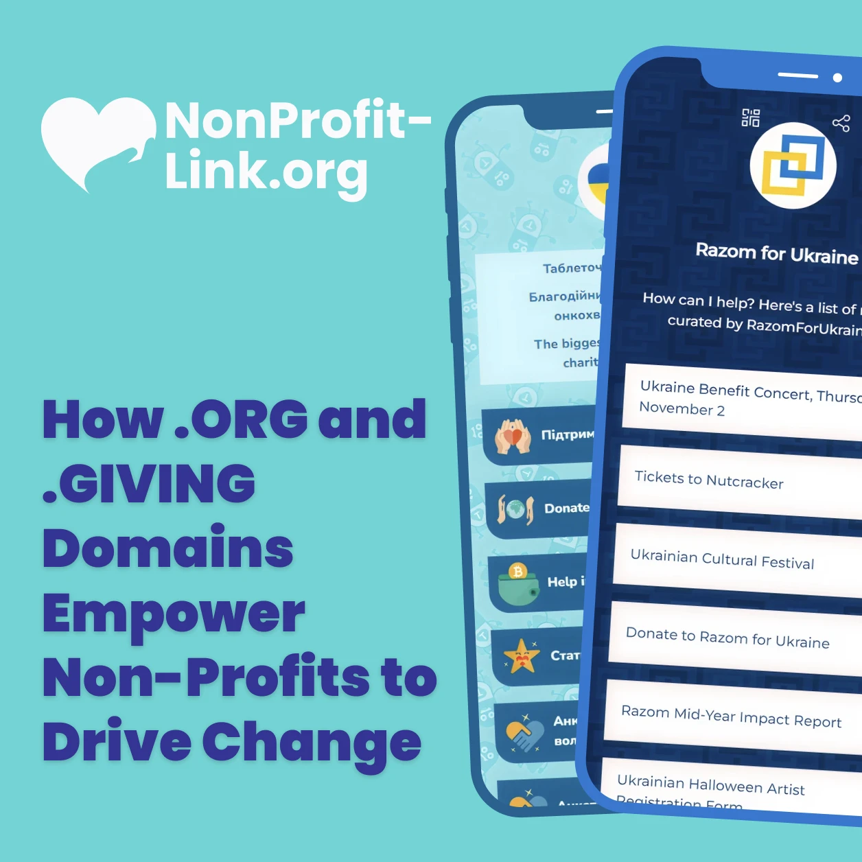How .ORG and .GIVING Domains Empower Non-Profits to Drive Change